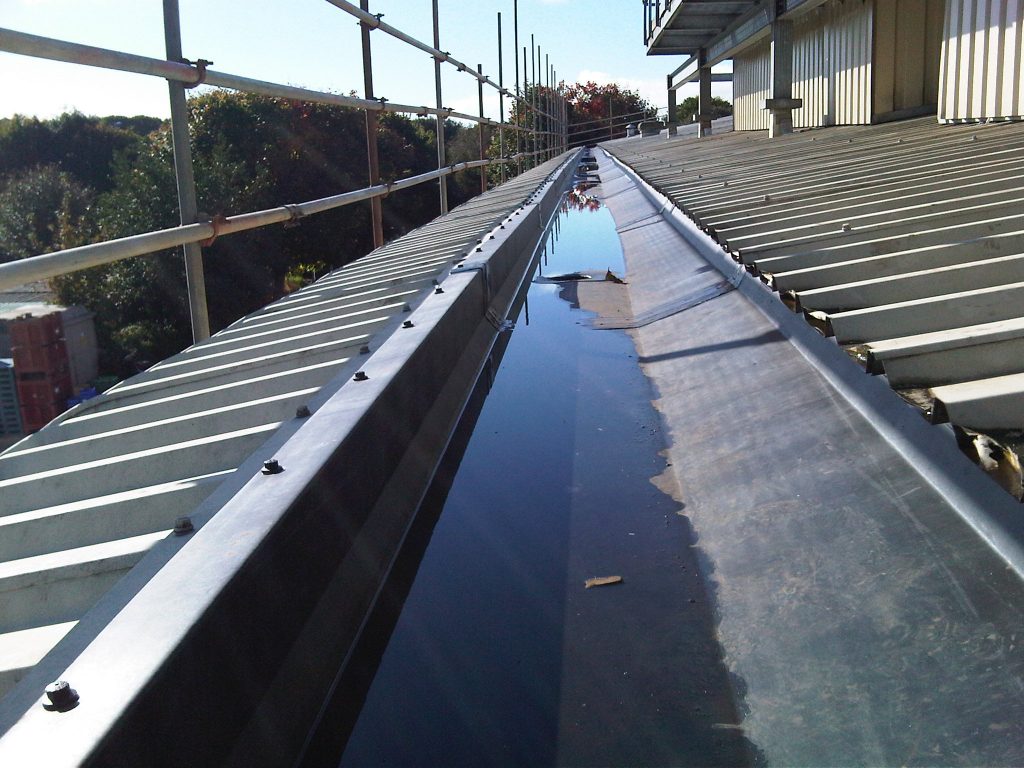 Industrial Gutter Lining & Replacement - Alto Roofing & Cladding